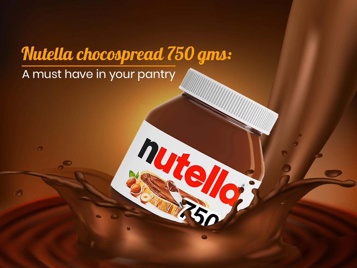 Know why Nutella chocospread 750 gms is a pantry essential? – Par Empire