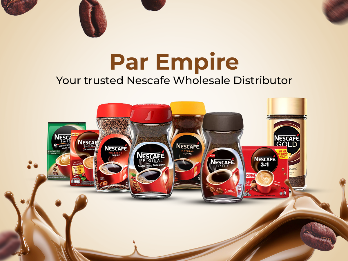 Par Empire: Your trusted Nescafe Wholesale Distributor
